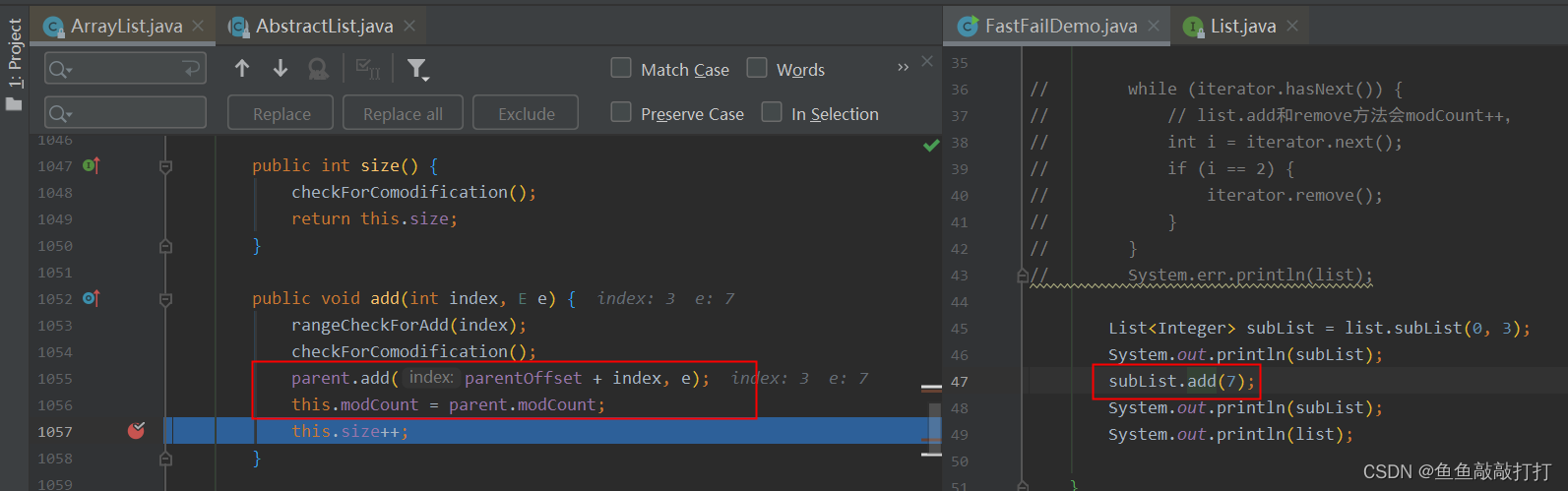 结合ArrayList源码看fast-fail机制_fast fail-CSDN博客