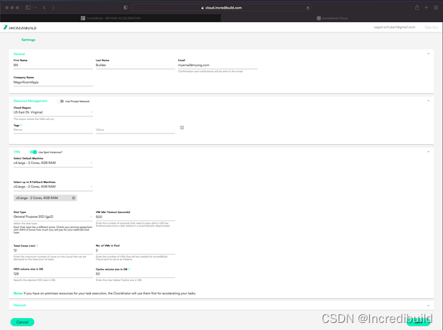 设置云 spot实例，利用 Incredibuild 构建 C++ 项目_azure spot实例-CSDN博客