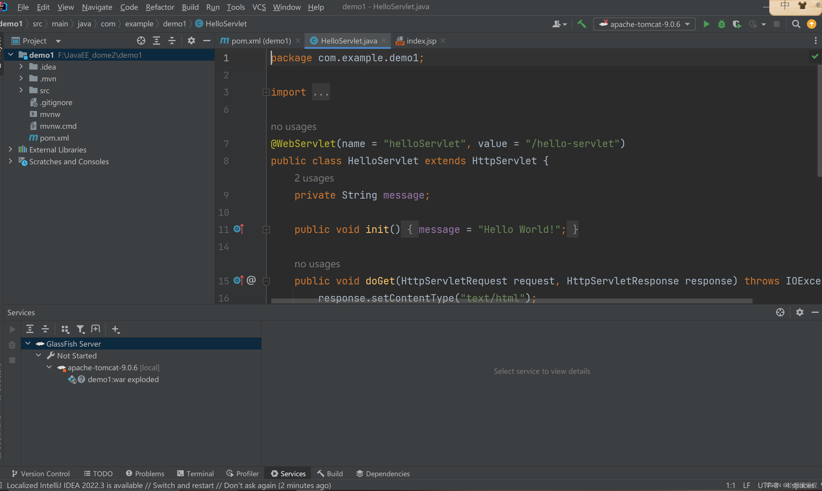 Idea JavaWeb 2023 idea web CSDN 
