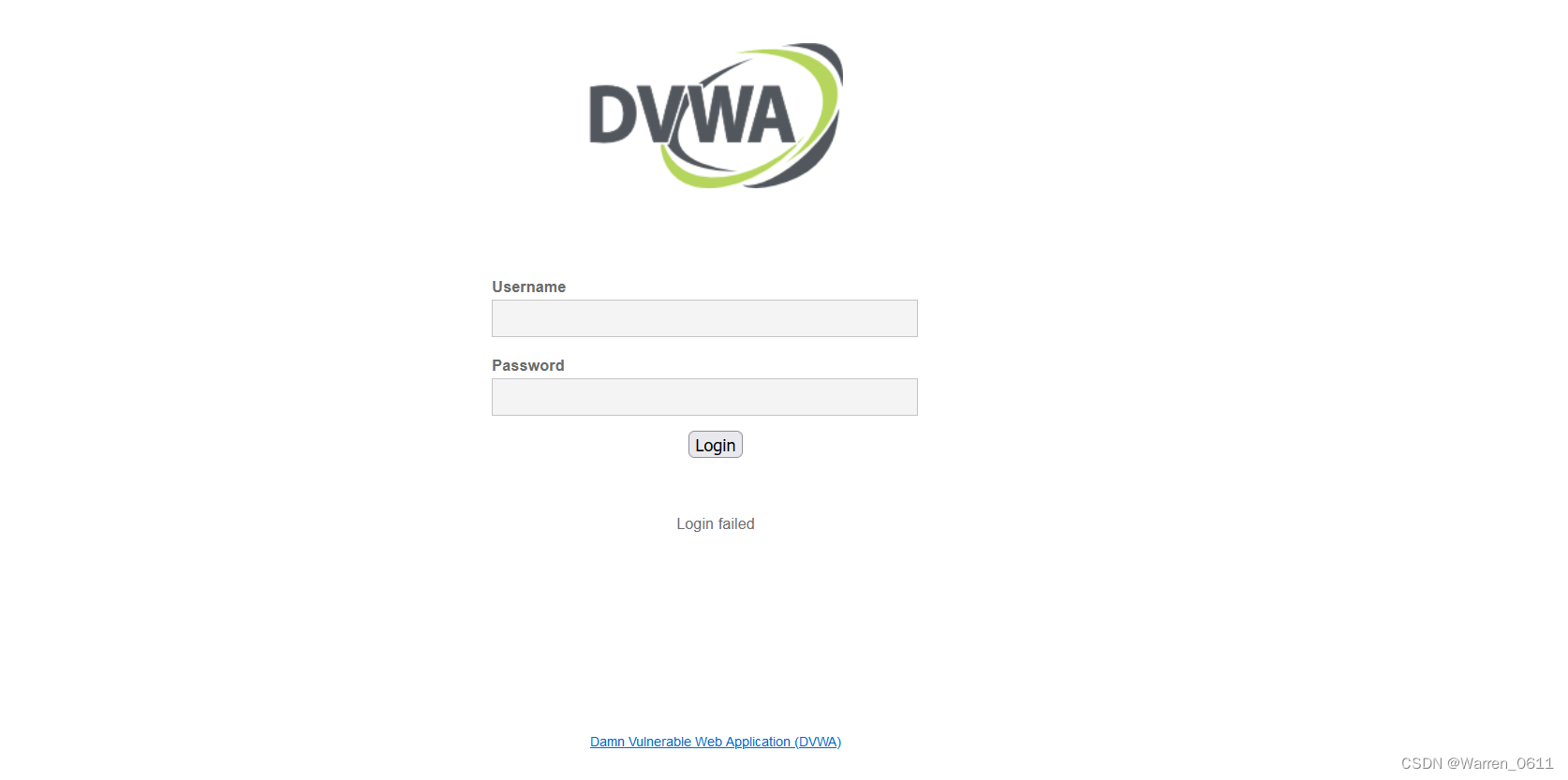 Dvwa登录出现csrf Token Incorrectcsrf Token Is Incorrect Csdn博客 