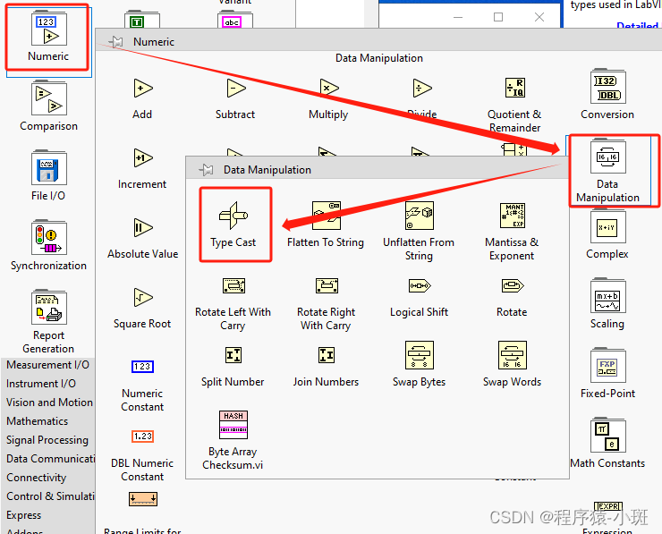 LabView中Double转U8数组、U8数组转Double_labview中u8数组-CSDN博客