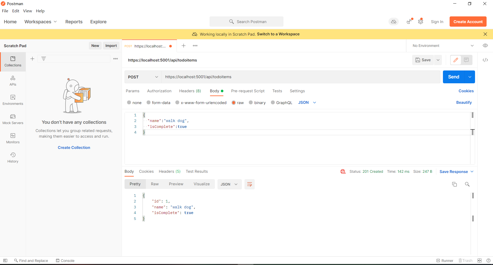 使用 ASP.NET Core 创建 Web API（基于Net.Core 3.1和Visual Studio 2019）_vs2019创建webapi项目使用dbcontext-CSDN博客
