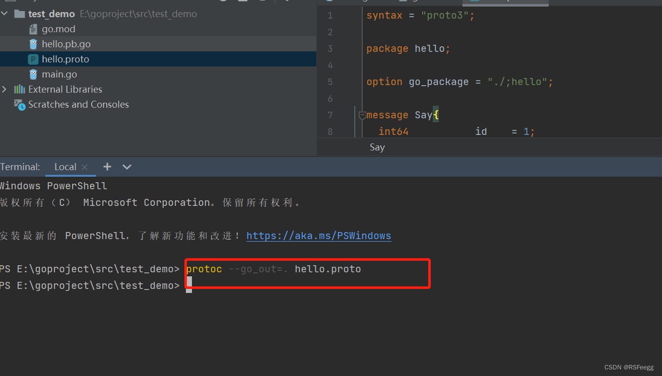 Protoc安装使用(学习笔记,不作教程) Csdn博客
