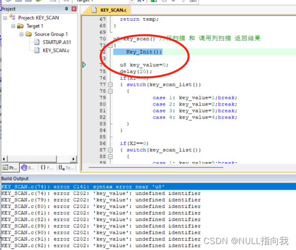 单片机编程KEIL_C51某些莫名其妙的报错解决_c51 null-CSDN博客