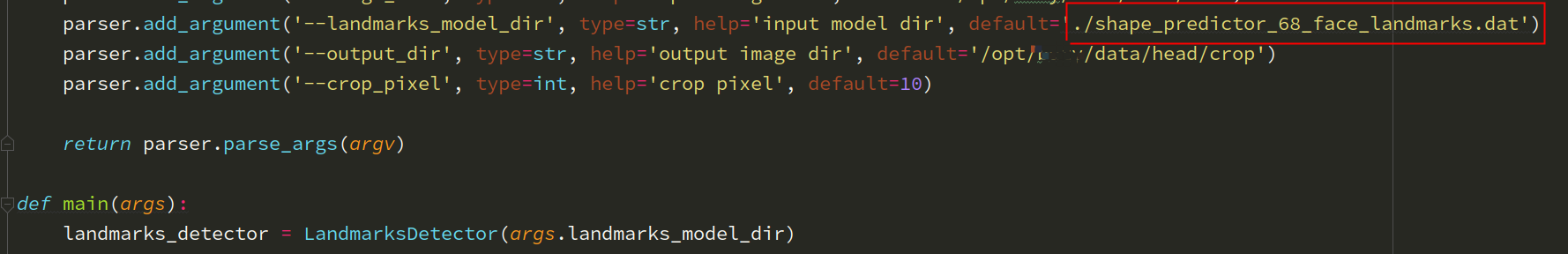 Unexpected version found while deserializing dlib::shape_predictor_error: error deserializing ...