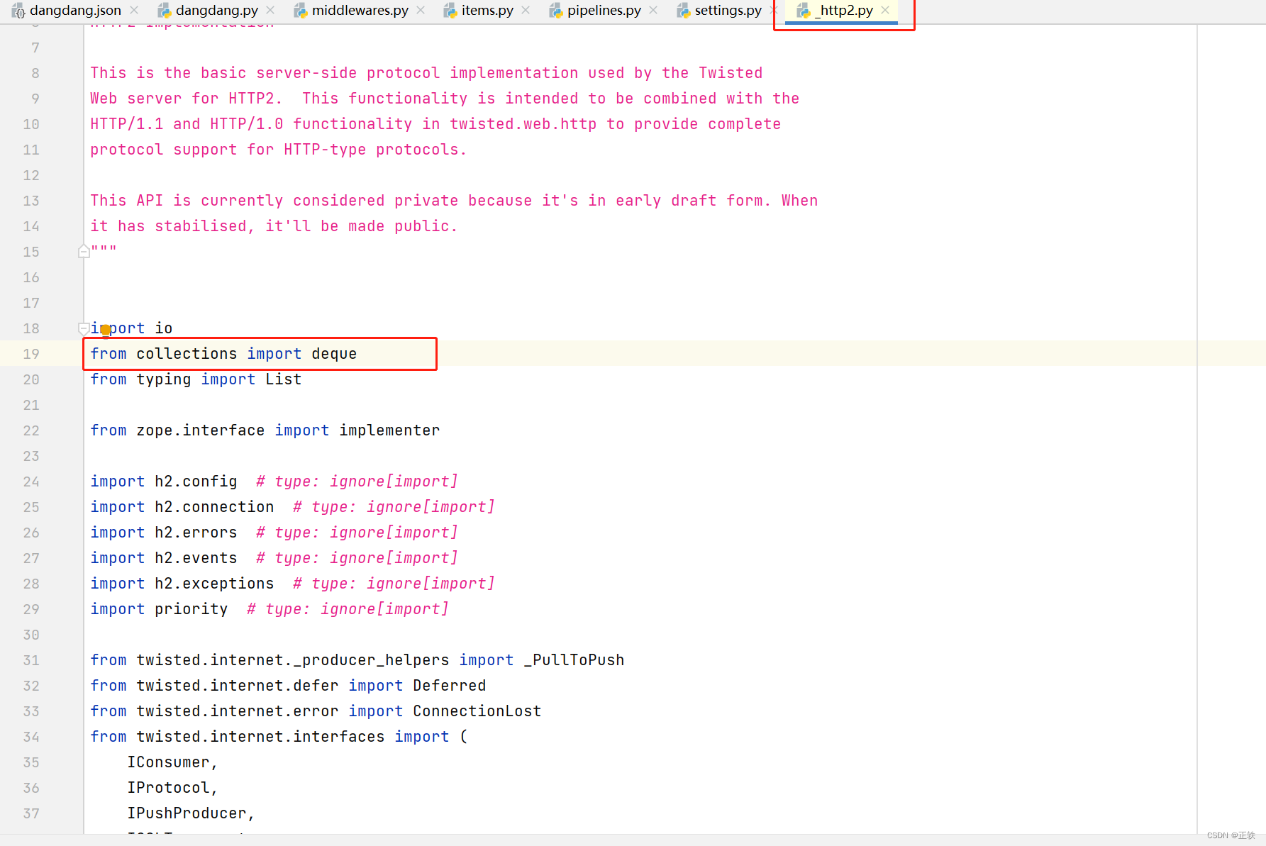 关于3.9以上Python使用scrapy 创建项目报错解决_scrapy startproject报错epoll-CSDN博客