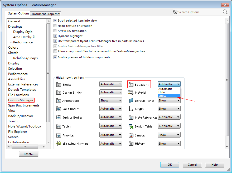 在solidworks中使用全局变量及方程式来进行标注_solidworks编写方程式-CSDN博客
