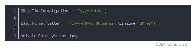 @JsonFormat和@DataFormat的使用-CSDN博客