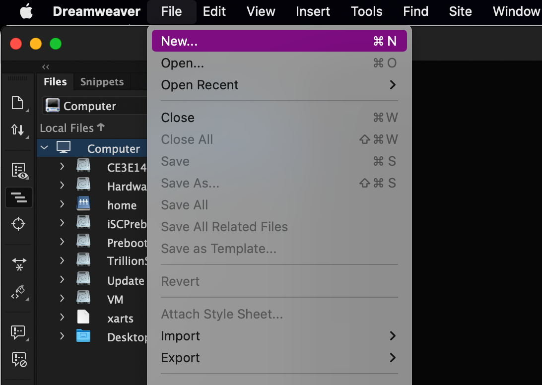 Dreamweaver 2021 for macOS的安装与网页创建_dreamweaver有macos版本的吗-CSDN博客