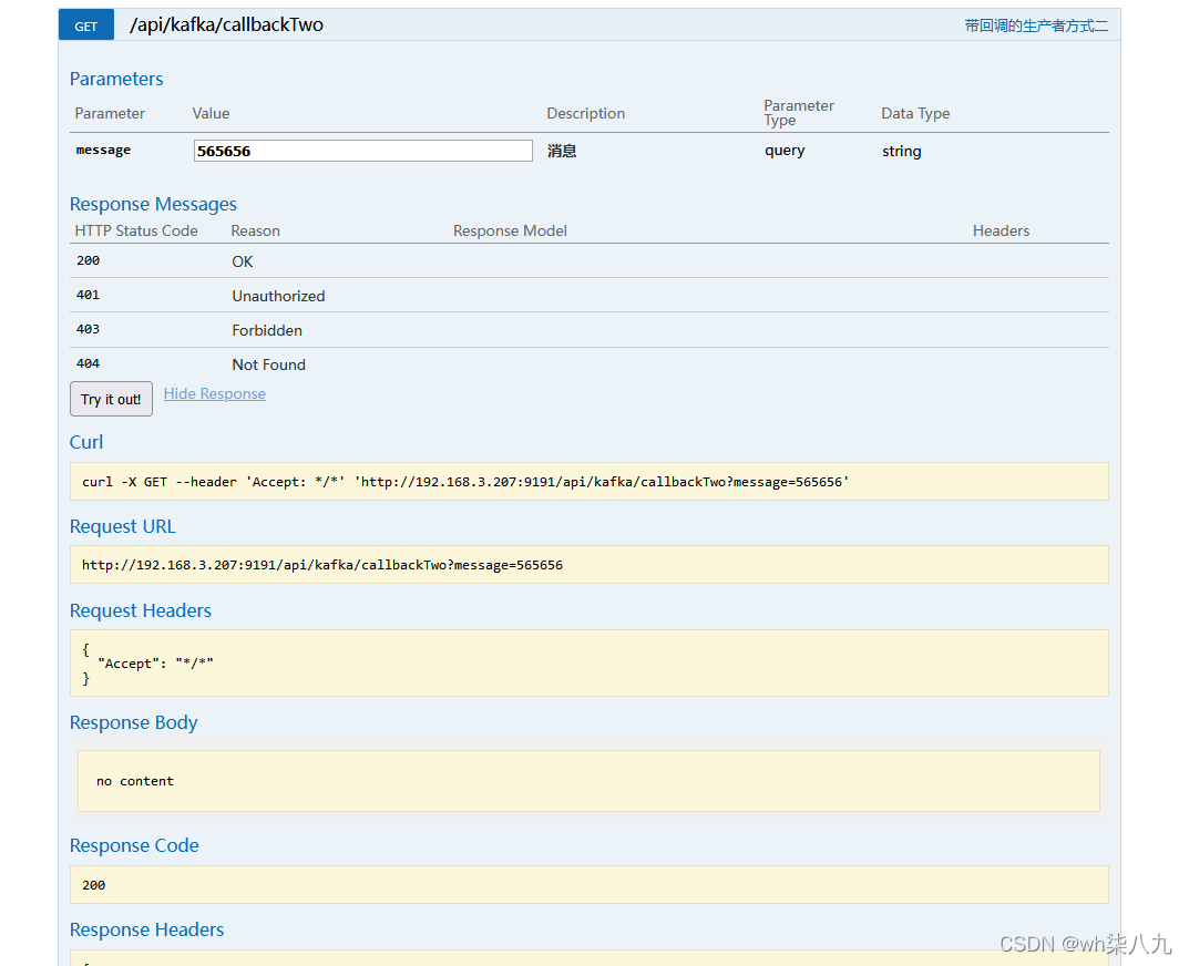 Springboot整合kafka实战之带回调的生产者kafka Addcallback Csdn博客