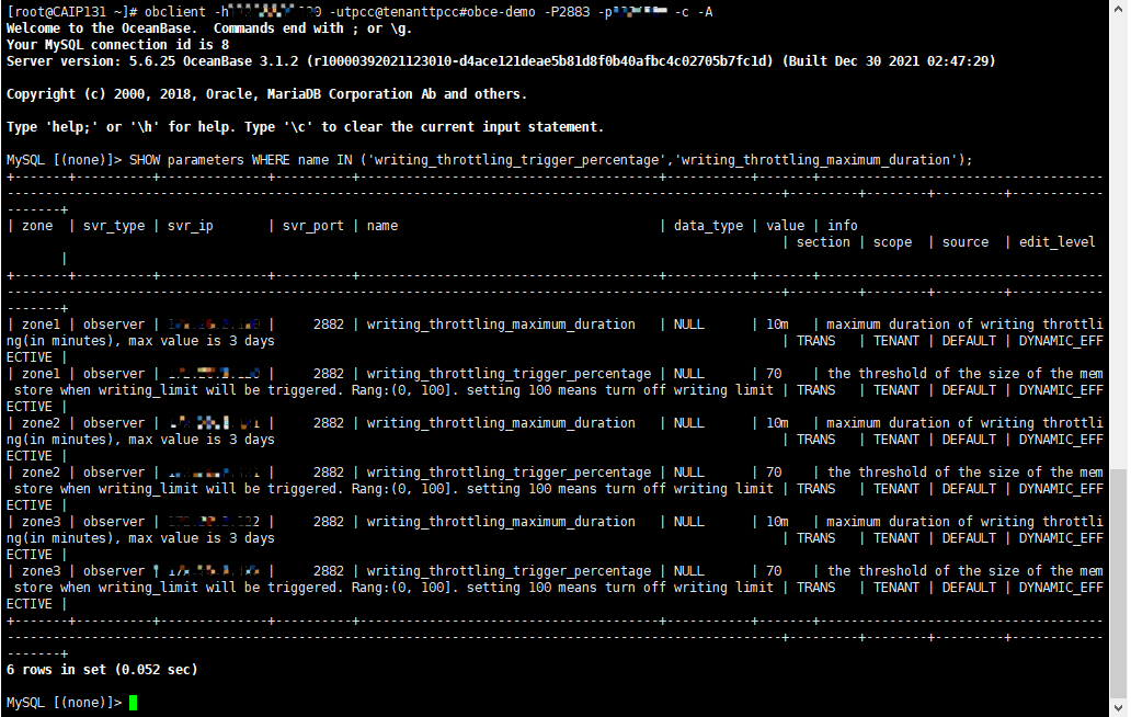 压测工具BenchmarkSQL对OceanBase开源版3.1.2性能测试调优-CSDN博客