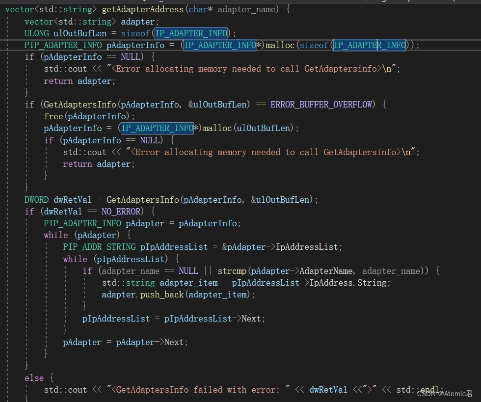 Java精准 ‘get‘ MAC/IP4/IP6/子网掩码/网关/适配器/计算机信息插件_java获取windows网络适配器名称-CSDN博客