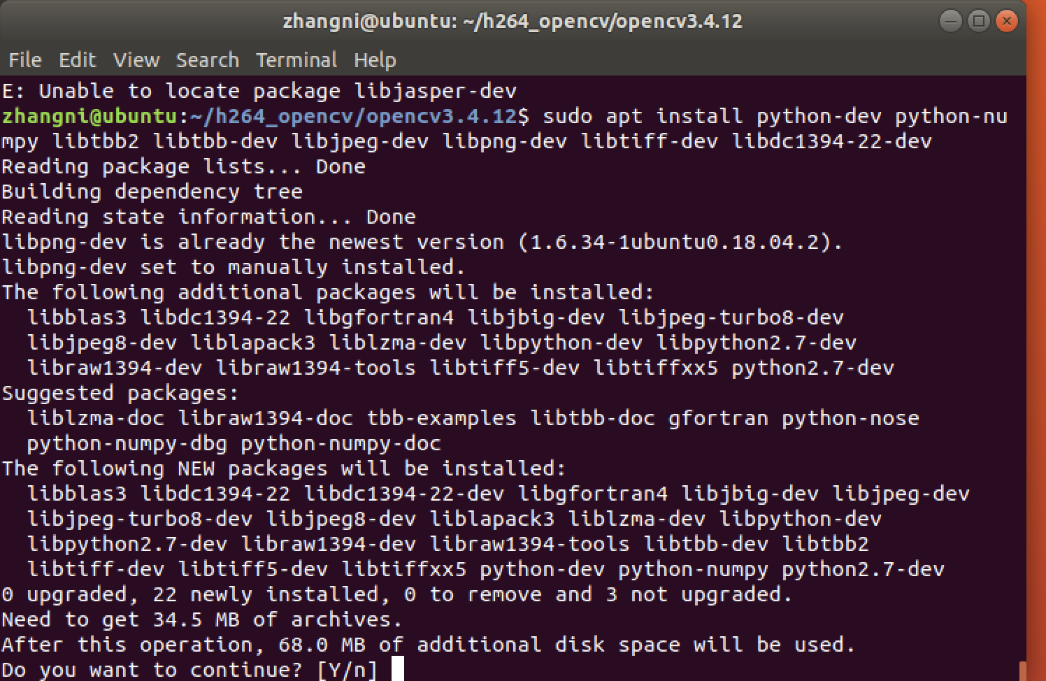 Linux下安装支持h264的opencv_手动安装libxopenh264-CSDN博客