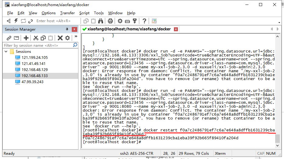 解决工作上使用xxl-job调度的时候出现的问题_xxl-rpc remoting error(read timed out)-CSDN博客