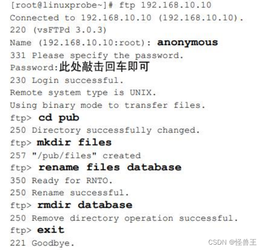 Linux中ftp服务器 Csdn博客