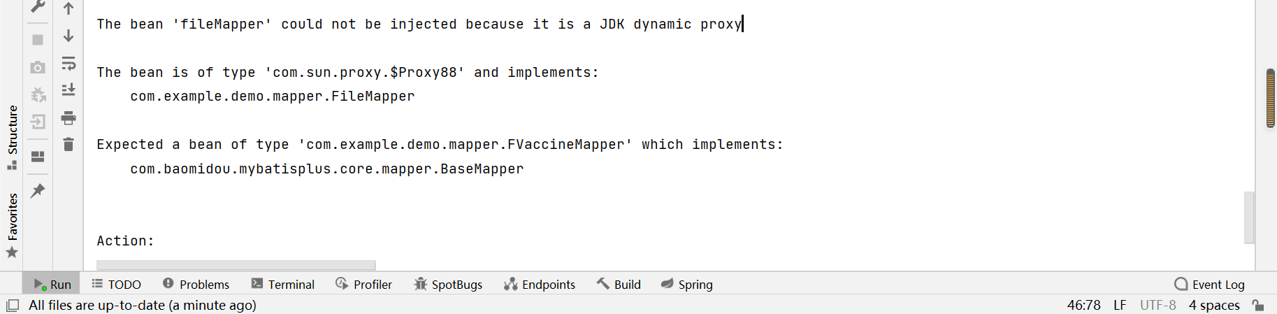 The bean ‘XXX‘ could not be injected because it is a JDK dynamic proxy-CSDN博客
