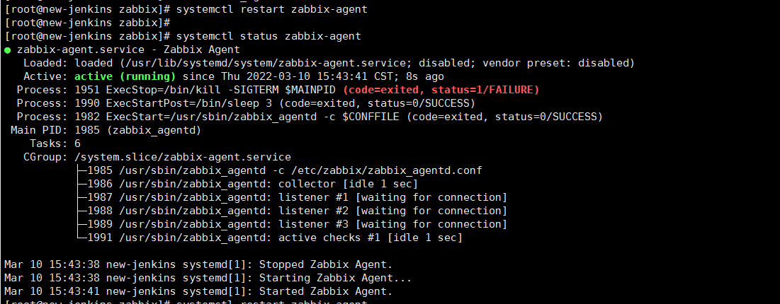 Can‘t open PID file /run/zabbix/zabbix_agentd.pid (yet?) after start-post: No such file or ...