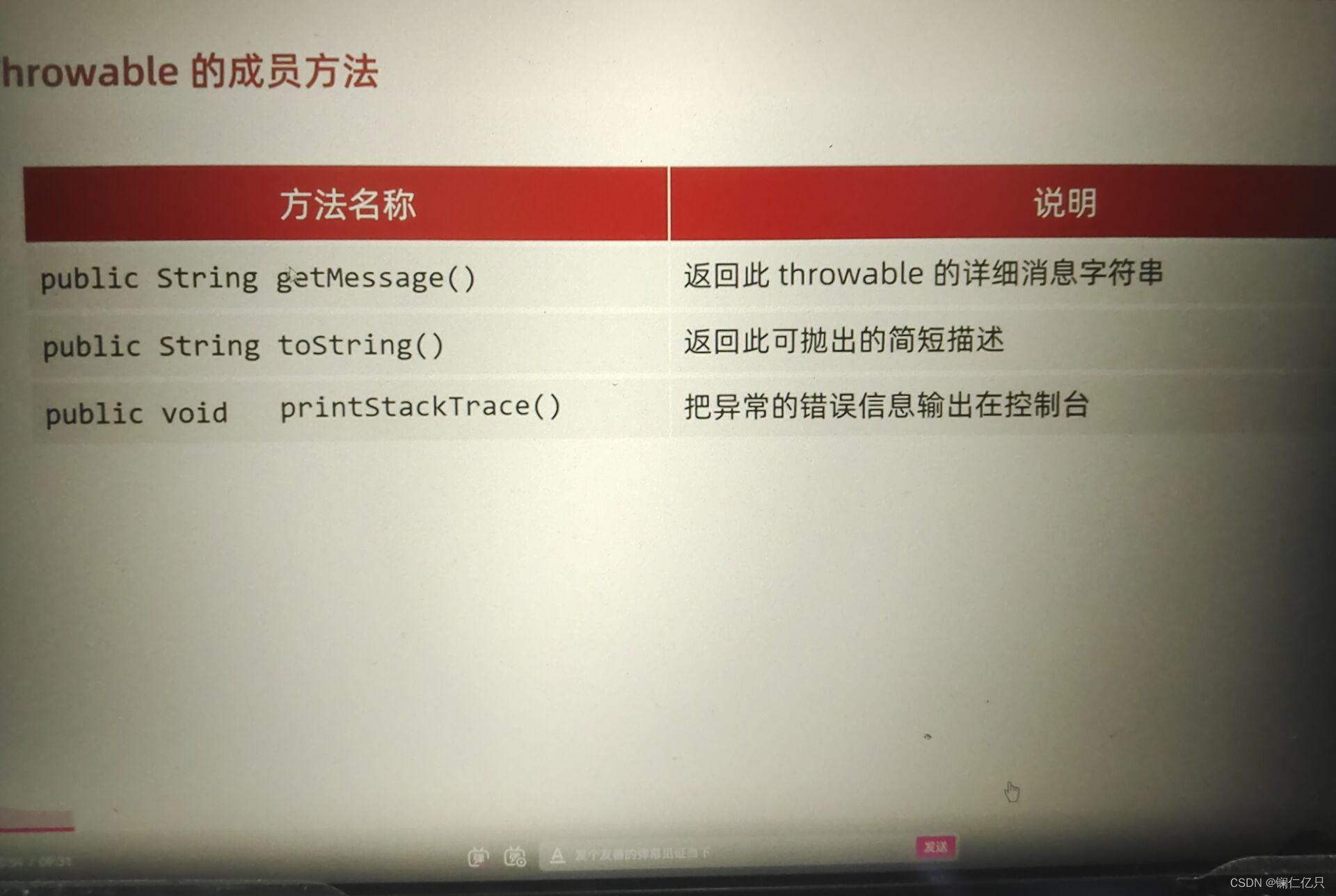 Java异常 Csdn博客
