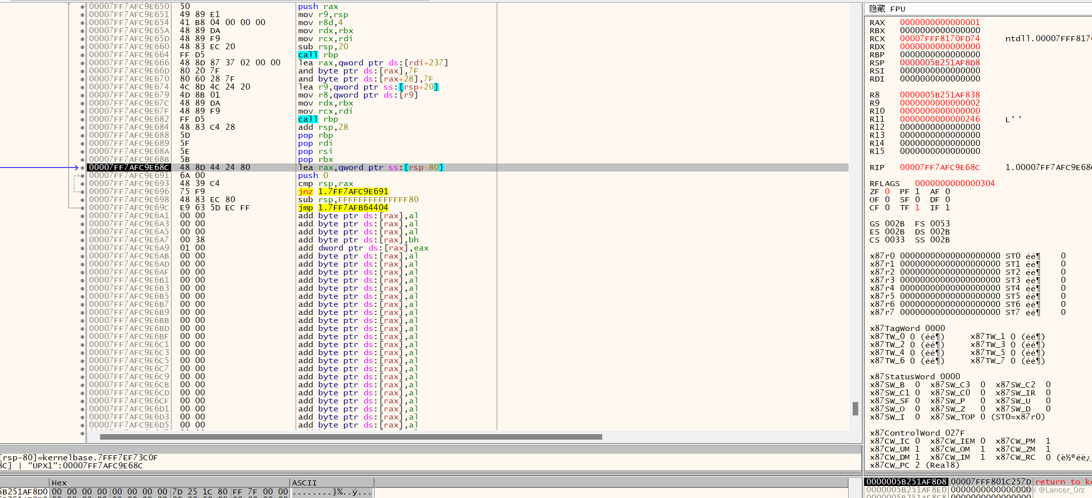 upx手动脱壳学习笔记_upx脱壳-CSDN博客
