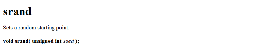 【c语言】rand,srand讲解（输出一个随机数）-CSDN博客