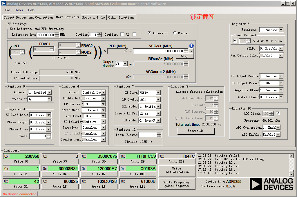 ZYNQ下驱动ADF5355试验成功_adf5355寄存器配置-CSDN博客