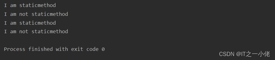 Python中静态方法staticmethod用法详解python Staticmethod Csdn博客