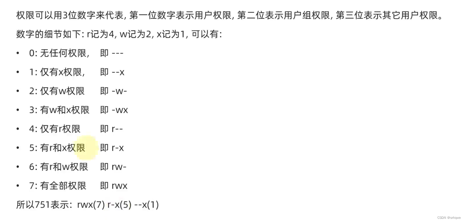 Linux 命令chmod修改文件、文件夹权限详解。linux Chmod 751 Csdn博客