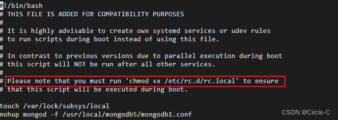 解决linux系统重启rc.local中的指令不能生效问题_rc.local文件启动不生效-CSDN博客