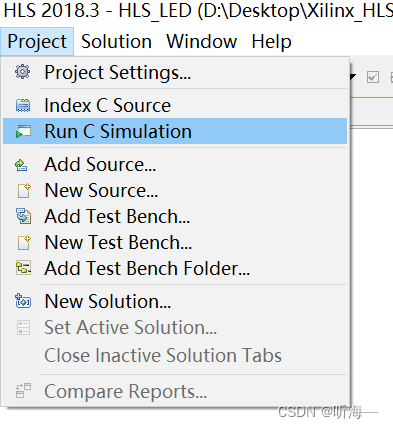 【FPGA】HLS入门实践_fpga hls-CSDN博客
