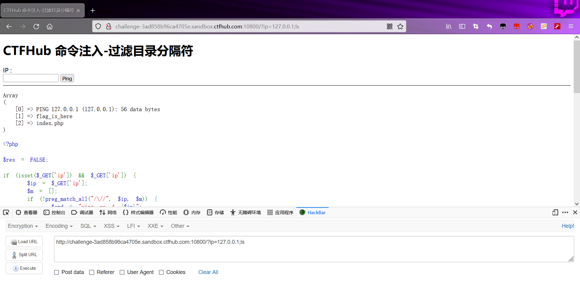 CTF刷题记录CTFHub-RCE-命令注入_ctfhub命令注入-CSDN博客