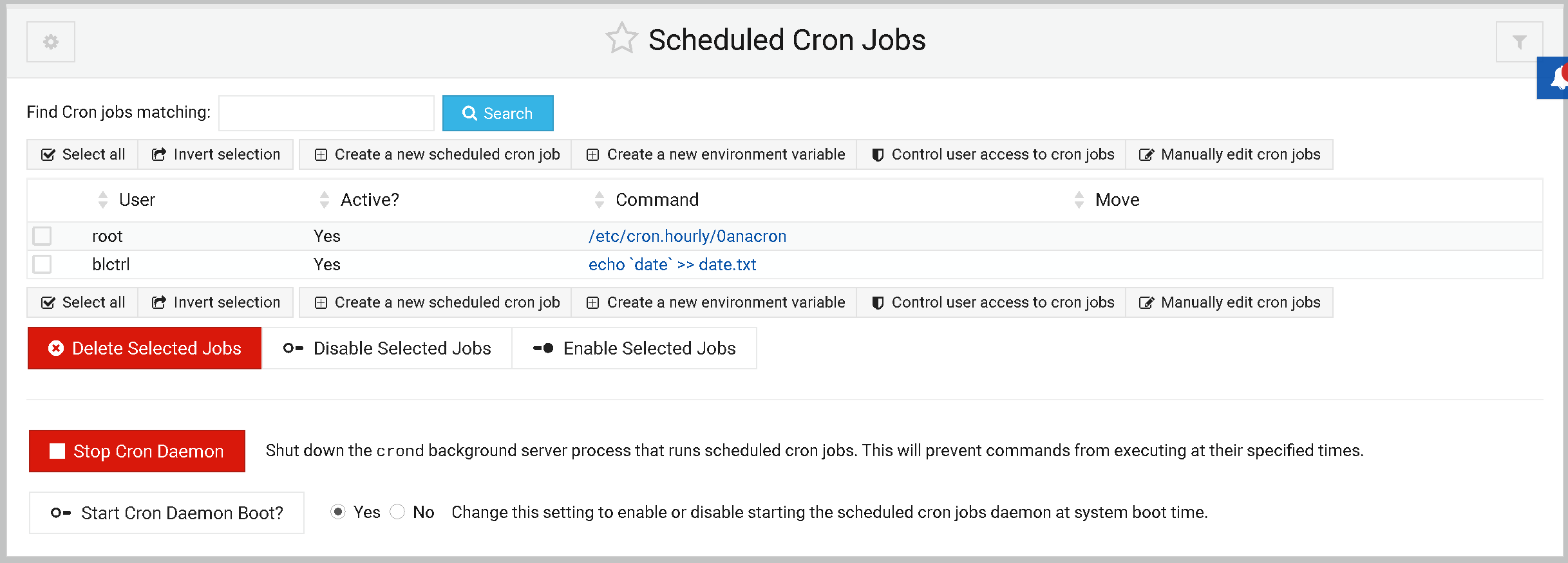 Webmin -- Scheduled Cron Jobs_webmin定时任务-CSDN博客