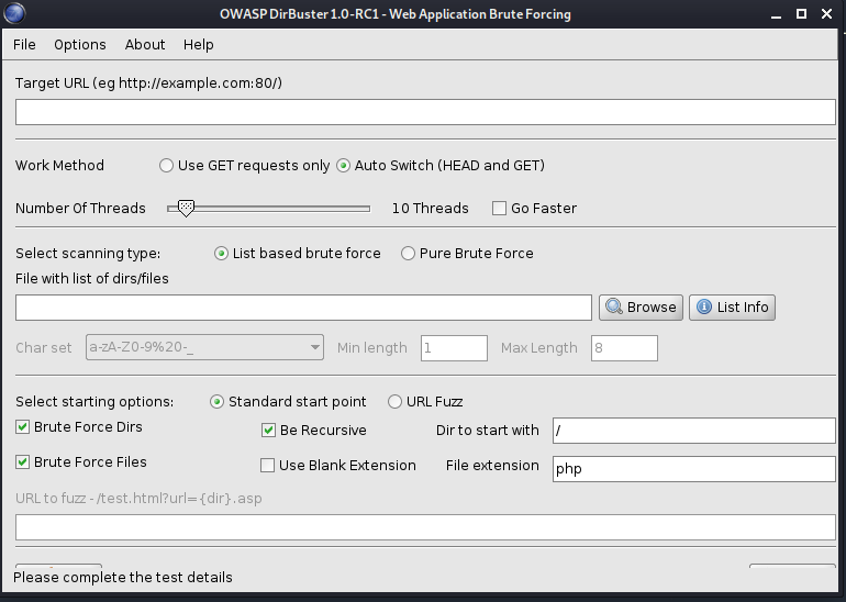 目录扫描Dirbuster的用法详解-CSDN博客