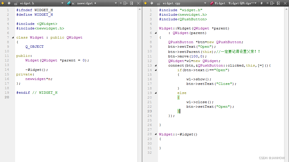 Qt学习笔记——按钮打开关闭窗口qt关闭页面按钮打开也页面按钮 Csdn博客