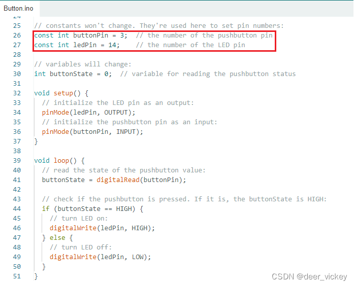 使用PKE8720DF-C13-F10实现Arduino example——Button_rtl8720df-CSDN博客