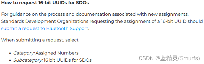 【BLE Host UUID】_16-bit uuid numbers document-CSDN博客