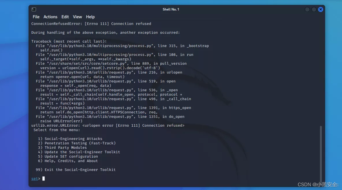 Metasploit训练基础-社会工程学_社会工程学框架-CSDN博客