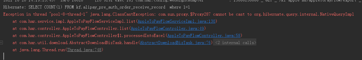 cannot be cast to org.hibernate.query.internal.NativeQueryImpl 异常处理-CSDN博客