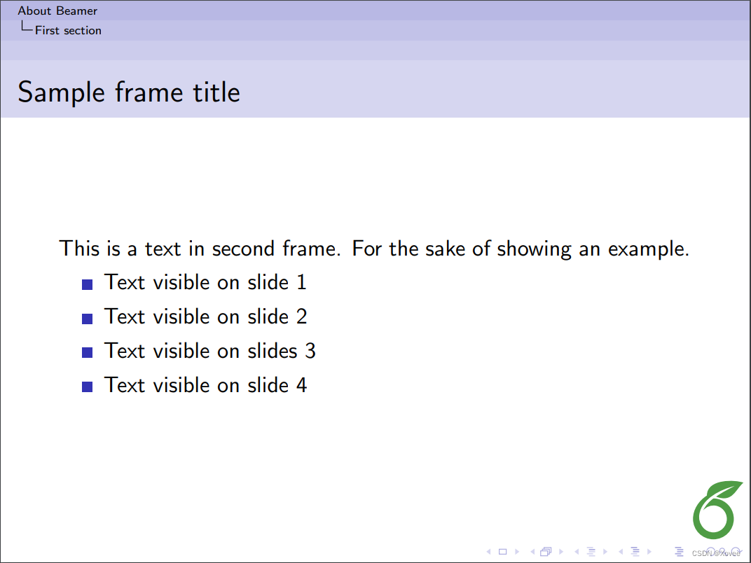 Beamer 介绍及教程-CSDN博客