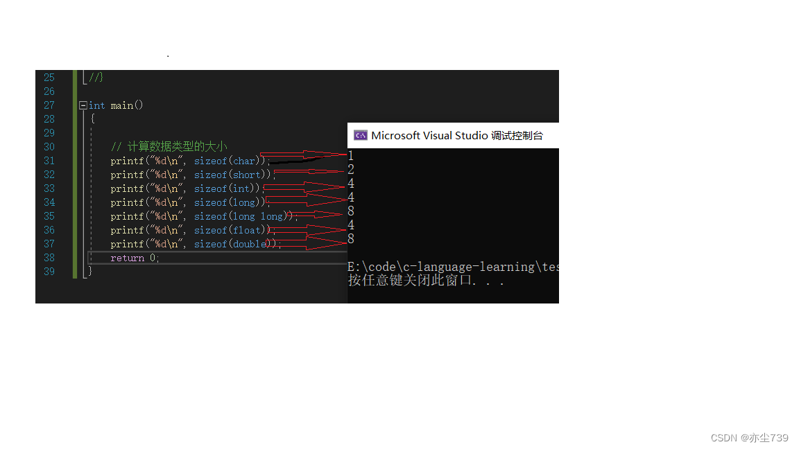 【c语言】一分钟带你了解数据类型-CSDN博客