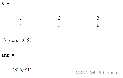 MATLAB矩阵求值_已知 ,创建a、b矩阵并对其进行以下操作: (1)计算矩阵a的行列式的值 、a的2范数 、-CSDN博客