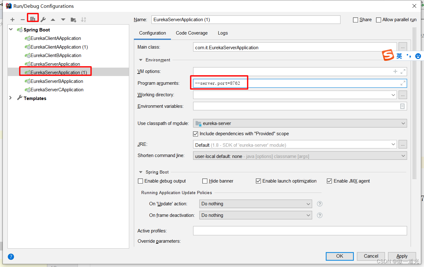 4.构建高可用的 Eureka-Server 集群（springcloud）_eureka高可用集群-CSDN博客