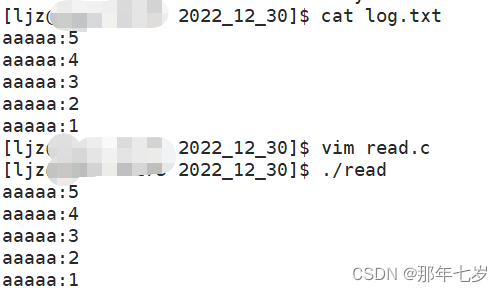 【Linux】基础IO_read接口_那年七岁的博客-CSDN博客