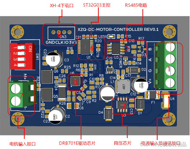 基于DRV8701E直流电机驱动控制模块-CSDN博客