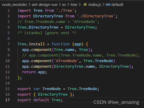 vben2使用ant2的Tree组件vite打包后，刷新页面出现报错TypeError: Cannot set properties of undefined (setting ‘name ...