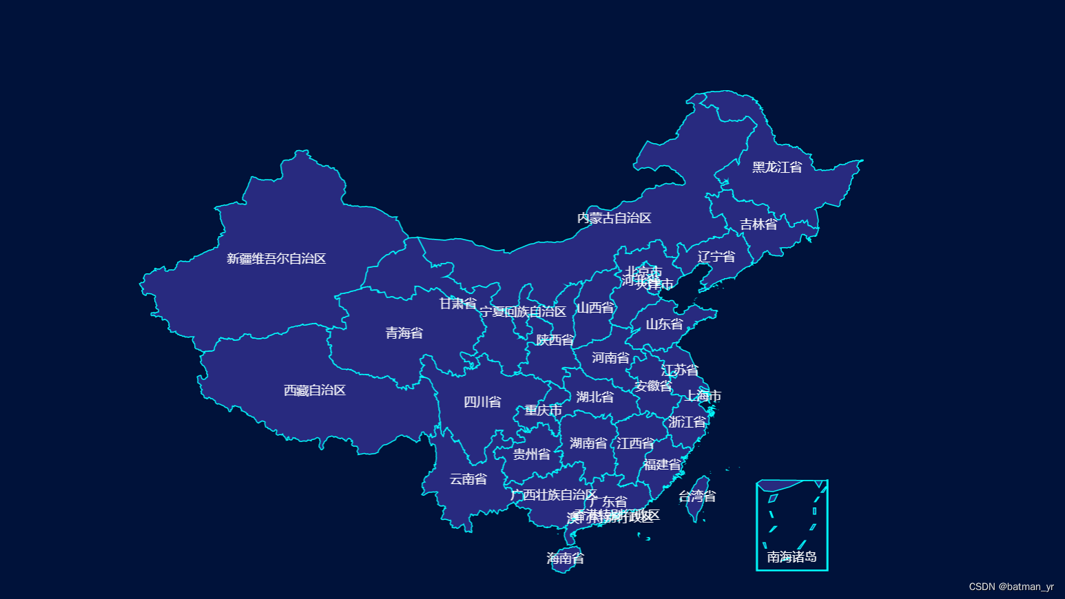 echarts 5.4 版本 map 地图下钻，显示南沙群岛缩略图，海南三沙市编辑隐藏_echarts 5.4 中国地图-CSDN博客