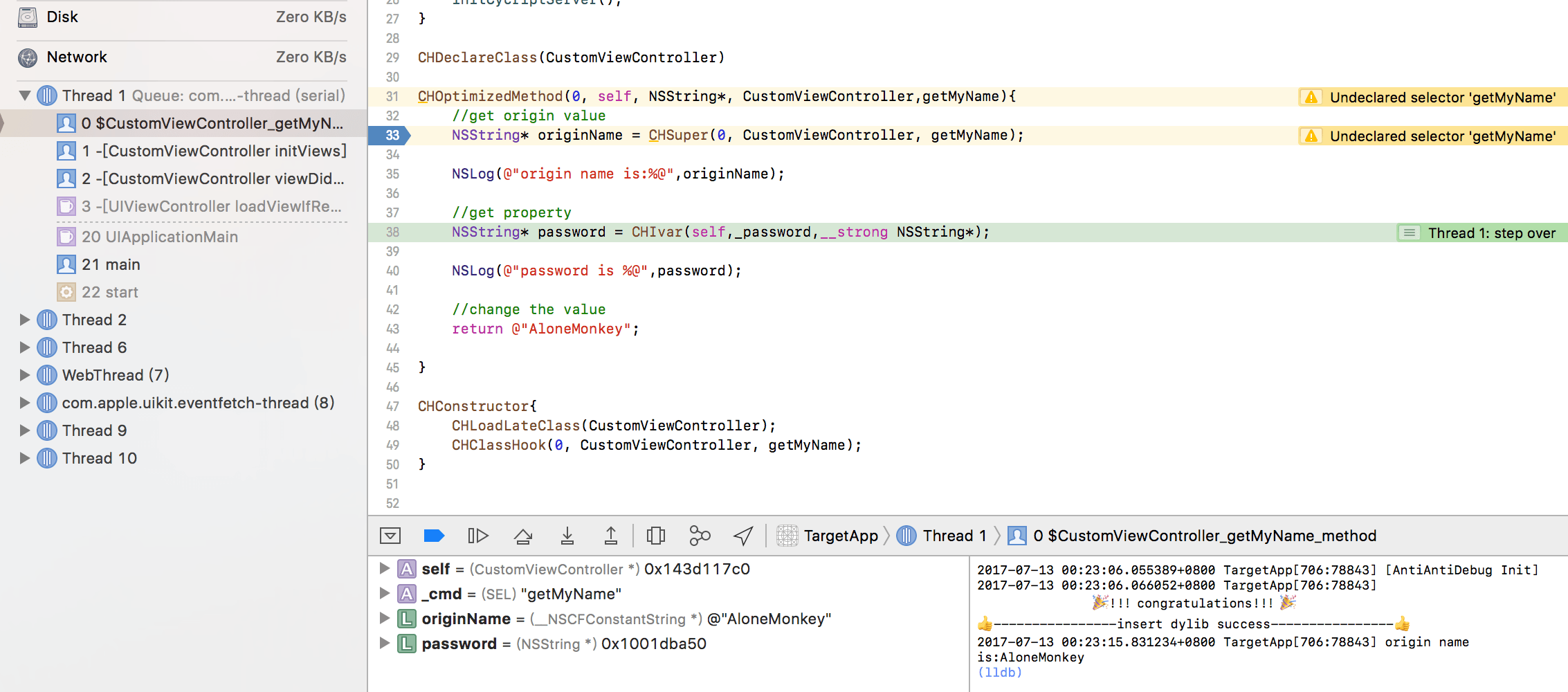 MonkeyDev（一）：官方文档_mdconfig.plist-CSDN博客