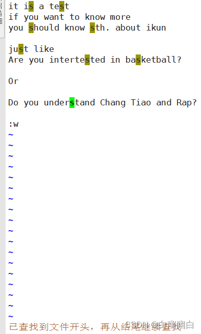VIM编辑器部分命令详解（基础）_vim编辑命令-CSDN博客