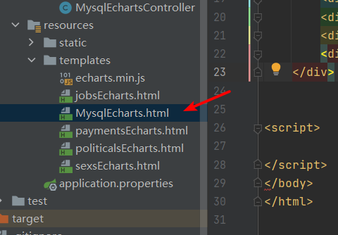 IDEA中使用mysql+springboot+echart实现可视化_springboot+mysql框架数据可视化-CSDN博客