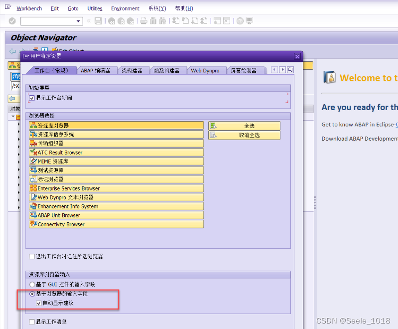 SAP SE80对象浏览器乱码_sap se80乱码-CSDN博客