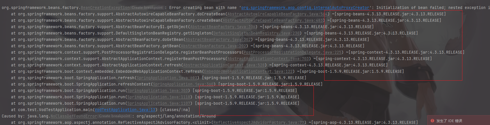 org.springframework.beans.factory.BeanCreationException: Error creating bean with name ‘xxx‘ 解决 ...